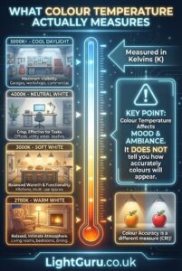 CRI vs Colour Temperature – What’s the Difference?