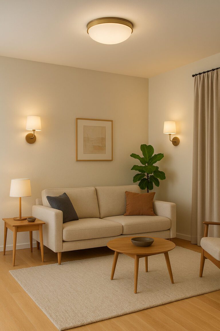 Living Room Lighting Guide: Layering Light for Comfort and Style ...