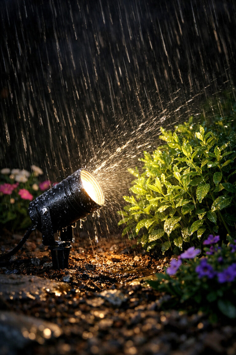 IP Ratings for Outdoor Lighting Explained (IP44, IP65, IP68)