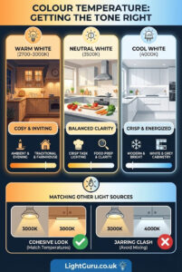 LED Strip Lighting in Kitchens: Where to Put It & How Bright 💡 (UK Guide)
