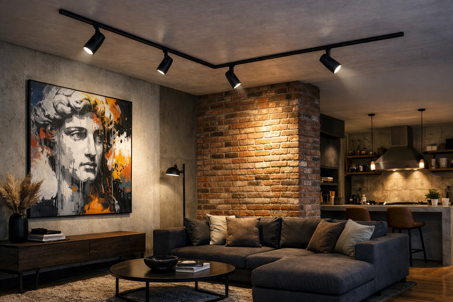 Ceiling Lighting Ideas for Living Rooms (Flush, Pendant, Track)
