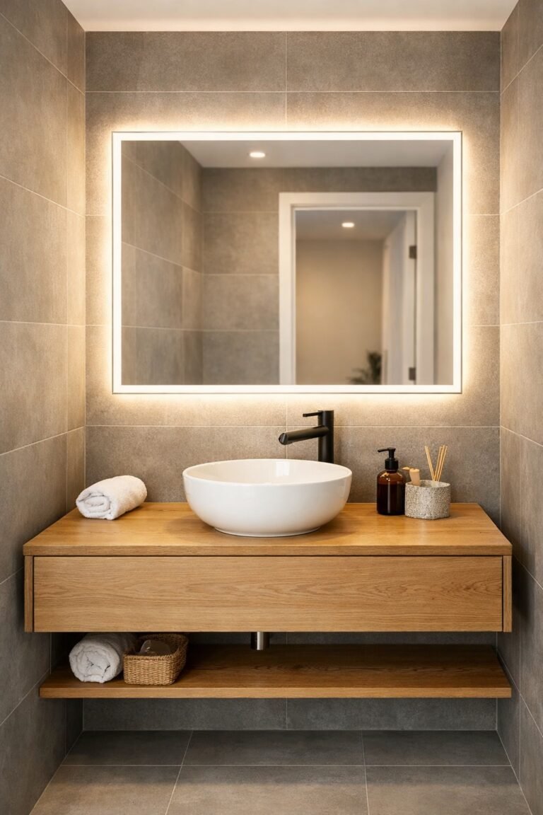 Small Bathroom Lighting Secrets: Make Tiny Spaces Feel Big